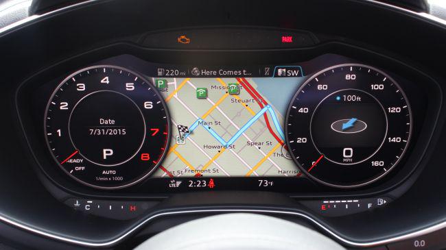 Future Audi Dashboard
