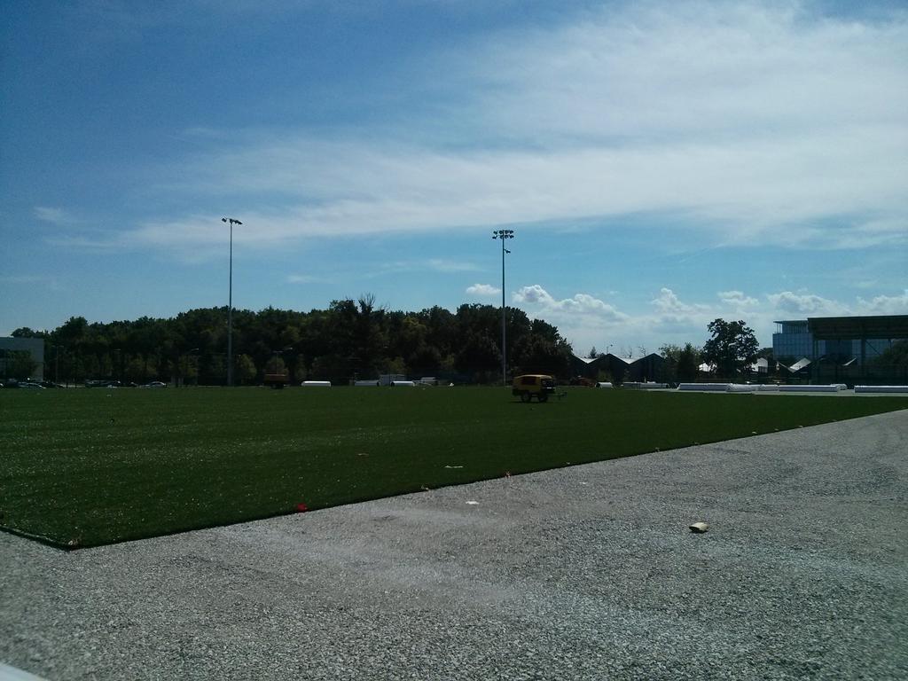 Glimpse of new Kerry Wood Field at Lane Tech - Chicago Public League ...