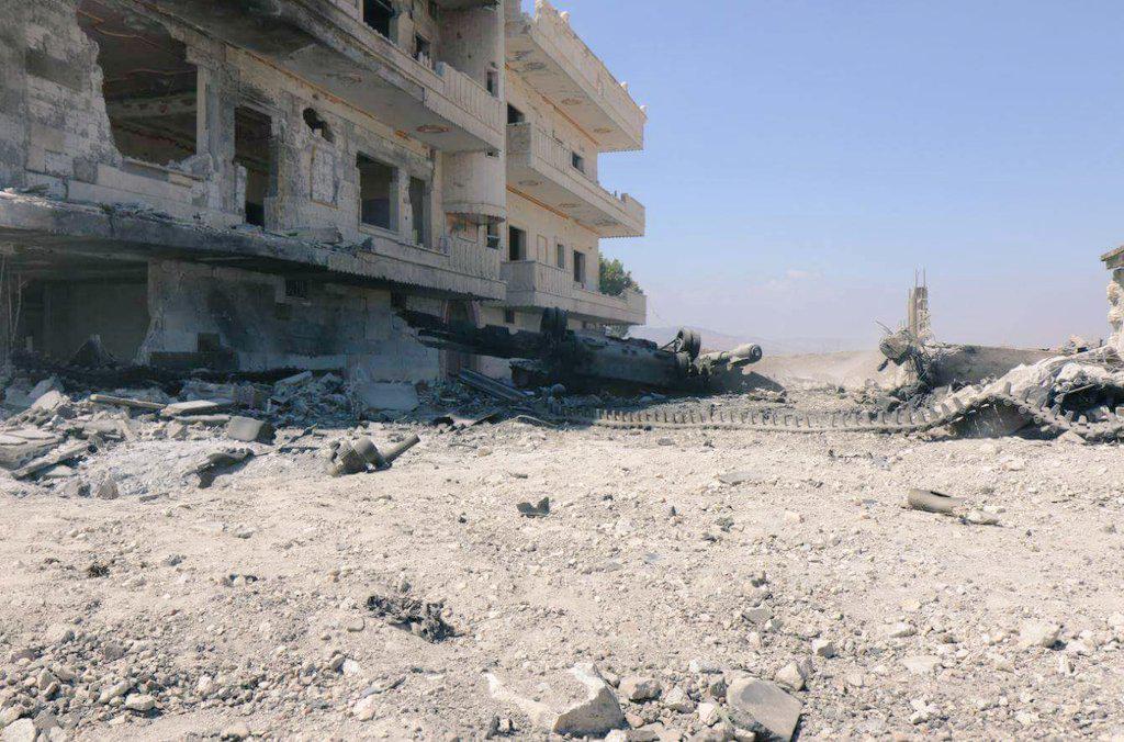 #Syria, Hama Western Rif, regime defense after the liberatioon of Tal ...