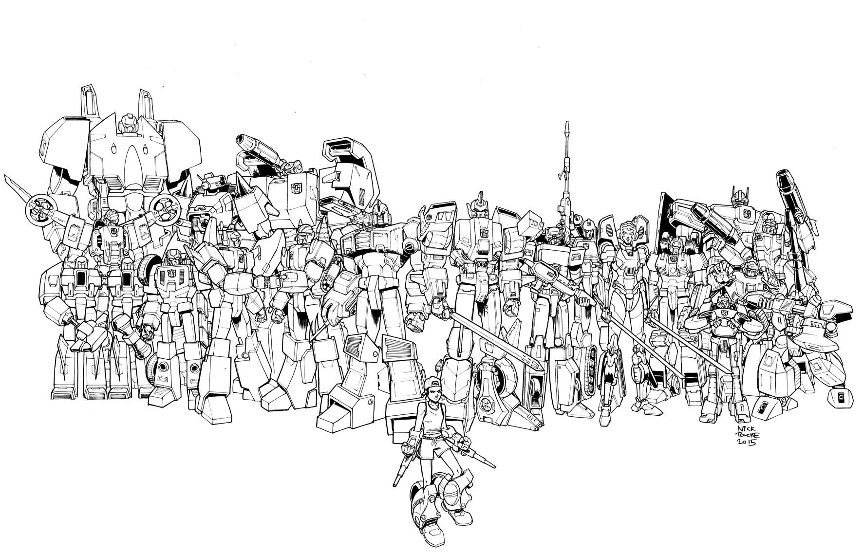 Nick Roche Teases New Wreckers Art Piece for Auto Assembly | TFW2005 ...