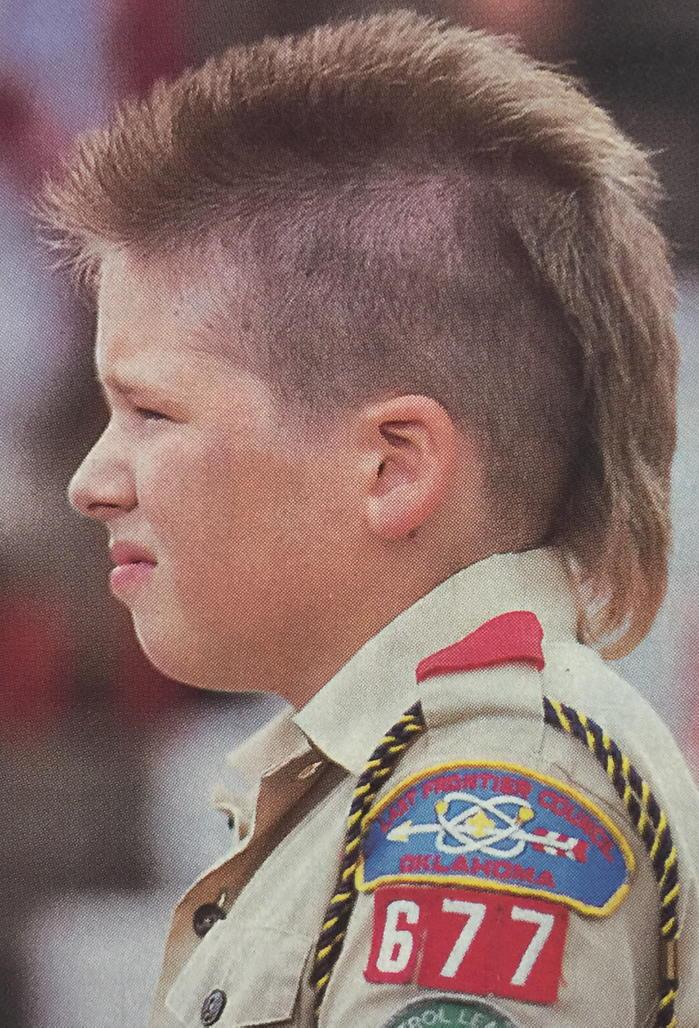 Brian Bosworth Mullet