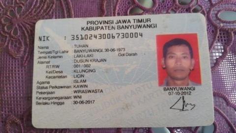 Inilah KTP Tuhan dan Berakhir 2017 - Tribunkaltim.co