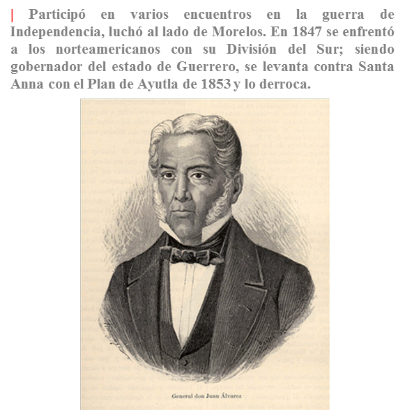 El 21 de agosto de 1867 murió juan Álvarez, líder de la revolución de ...
