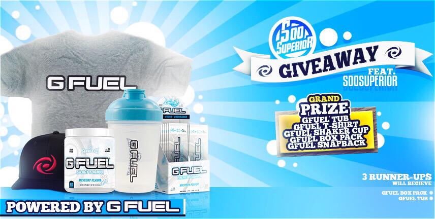 G FUEL® Gaming on Twitter: "Ayeeee! It's time for another giveaway!!! Powered by: @GFuelEnergy ...
