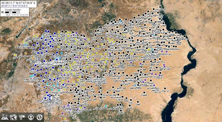 Kurdish villages in Azaz-Aleppo-Al Bab-Manbij area : r/syriancivilwar