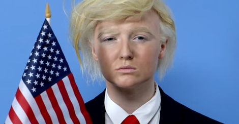 This 30-second makeup tutorial can transform anyone into Donald Trump ...