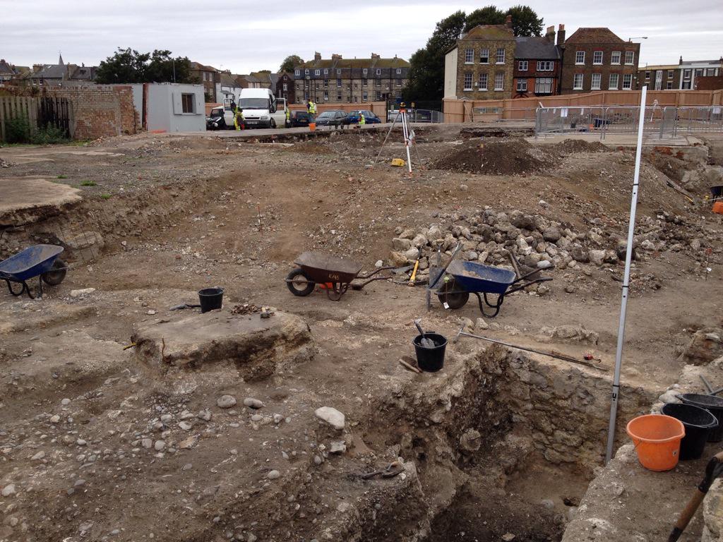 Biggest archaeological dig in decades under way in Dover | Meridian ...