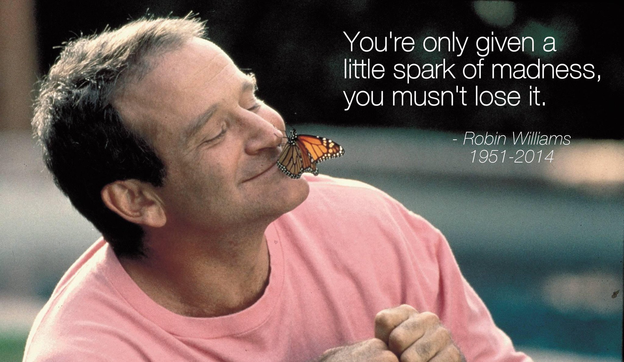 Robin Williams Patch Adams Butterfly