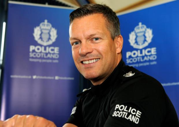 Live video: Police Scotland chief Superintendent Mark Williams is ...