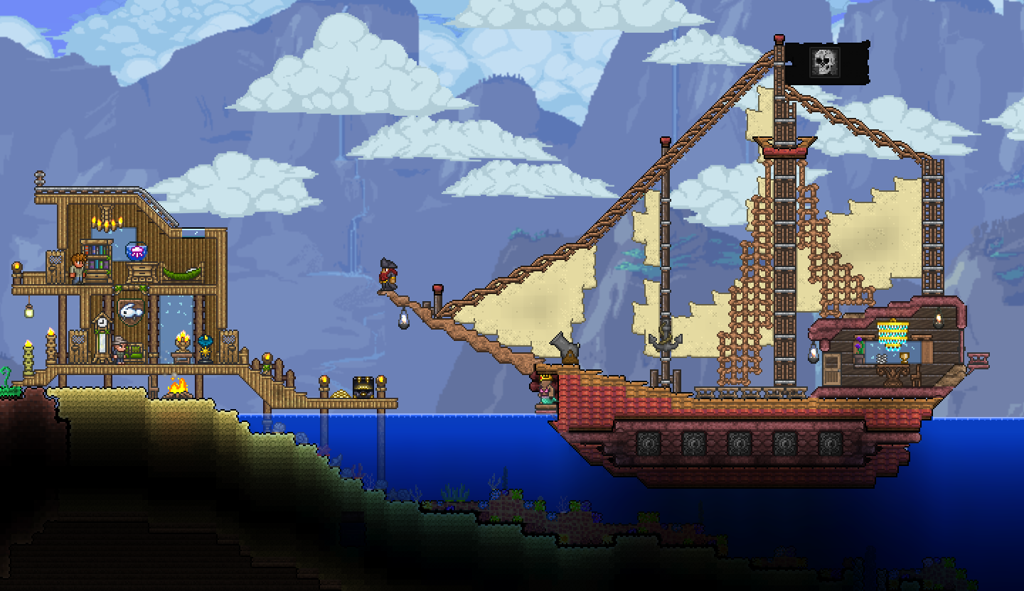 Terraria Boat Terraria Flying Dutchman Mini Boss Guide Corrosion