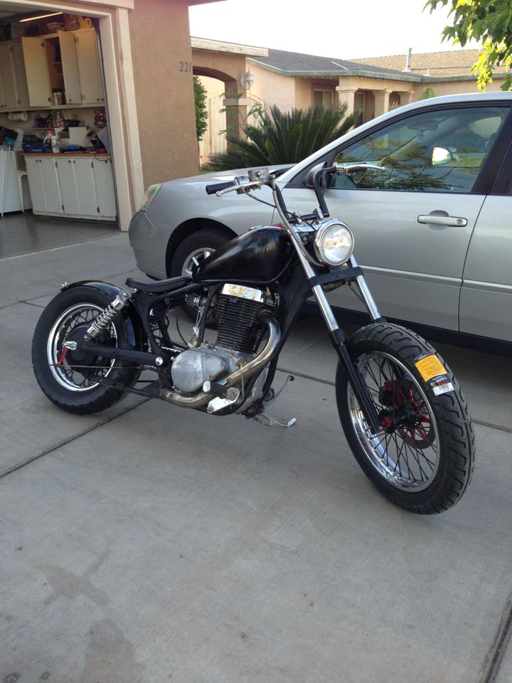 Suzuki S40 Ls650 Bobber | Reviewmotors.co