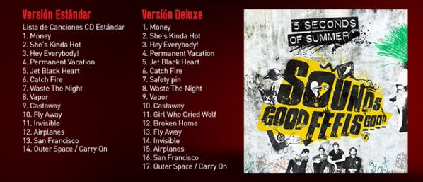5sos Album Tracklist