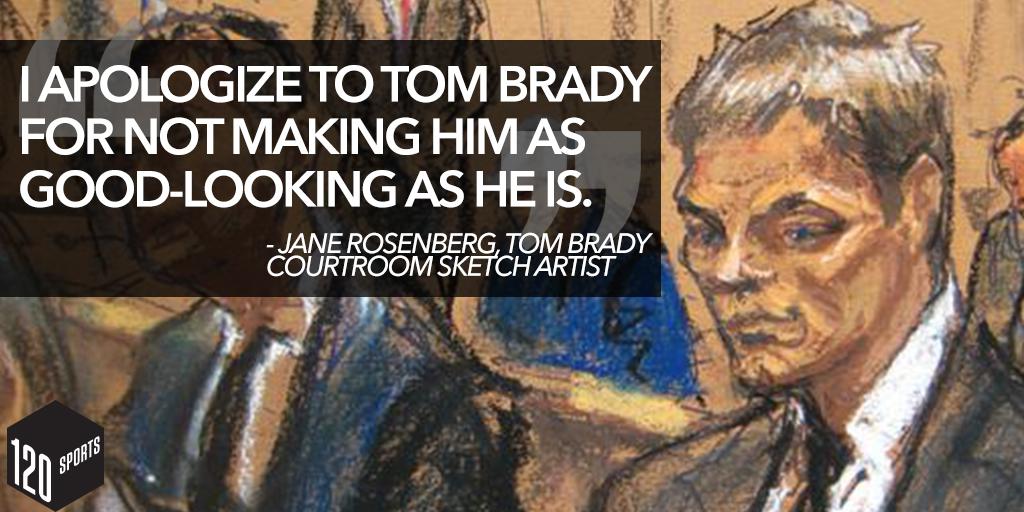 Tom Brady courtroom sketch artist, Jane Rosenberg says sorry for her ...