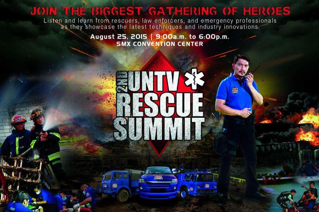 2nd UNTV RESCUE SUMMIT ON SMX CONVENTION CENTER | marklocsin