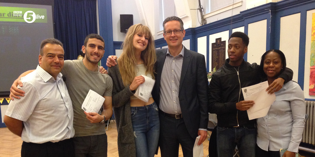 Proud parents & smiling students at Edmonton County School How have you ...