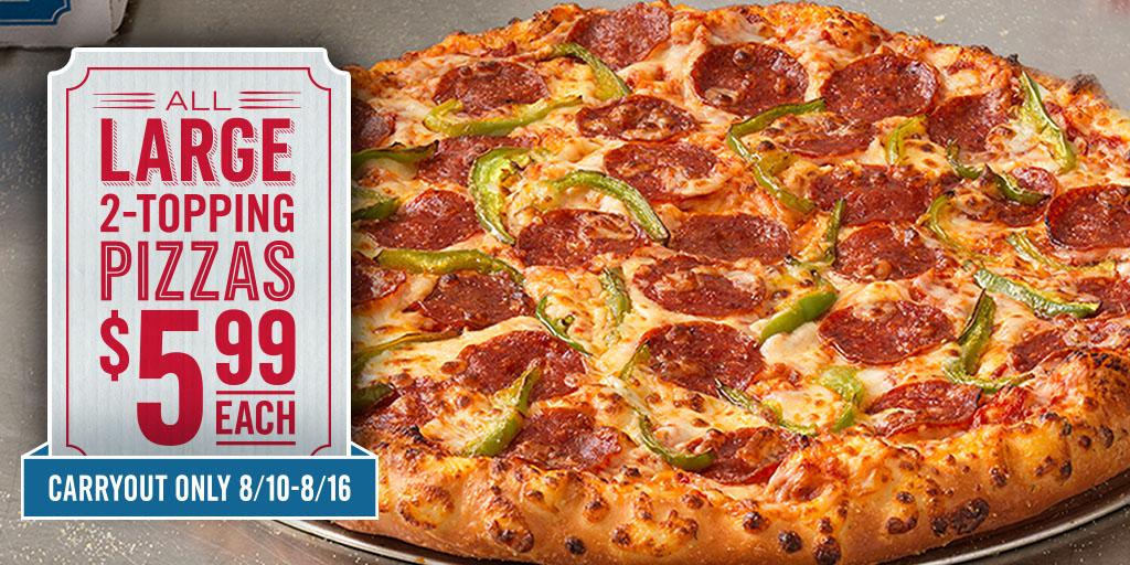 Domino Pizza Toppings