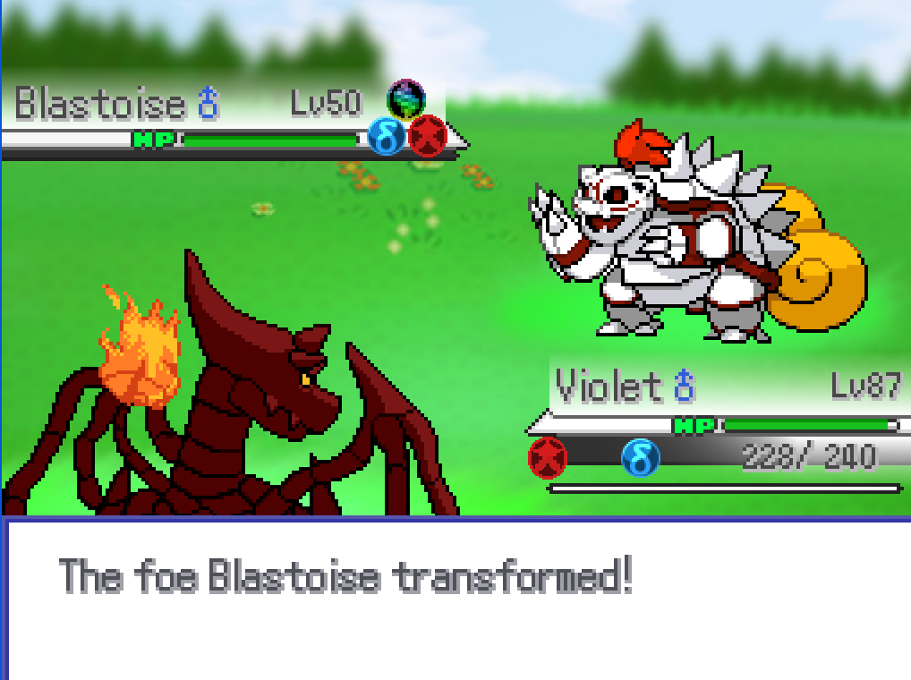 Shiny Blastoise Fire Red