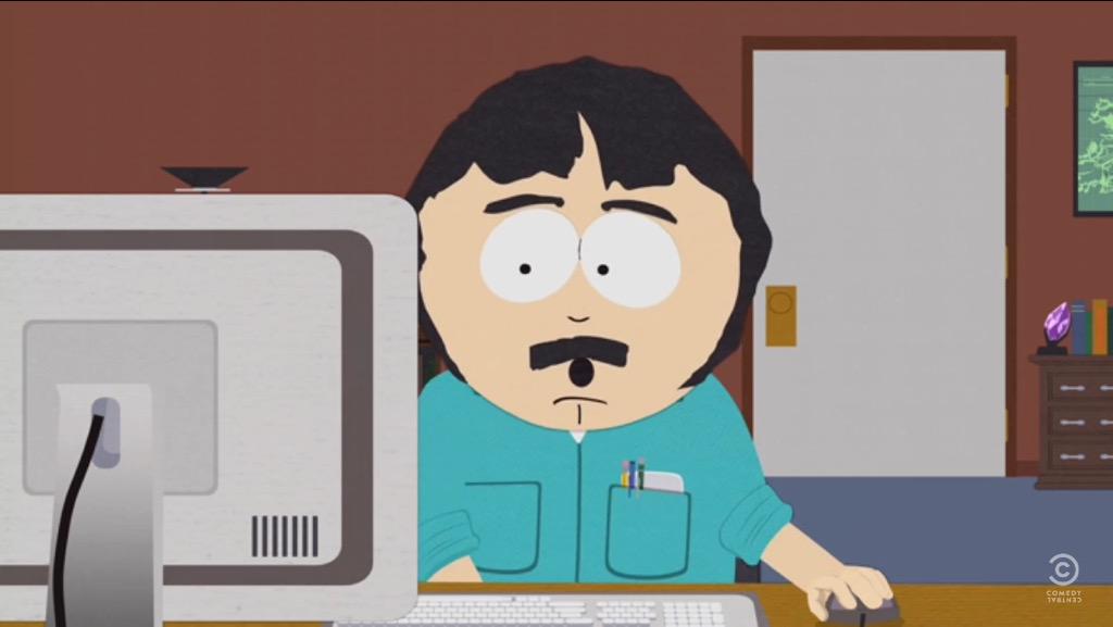 South Park Randy Computer
