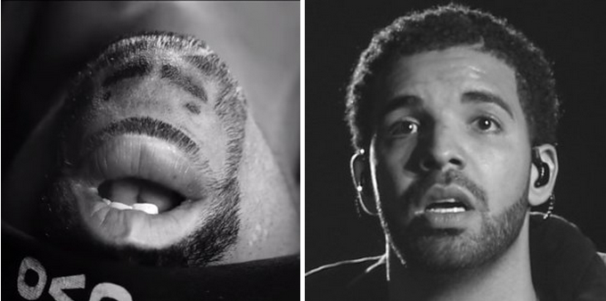 .@jaxonair guy shaved his beard to look like @drake's face & sings his ...