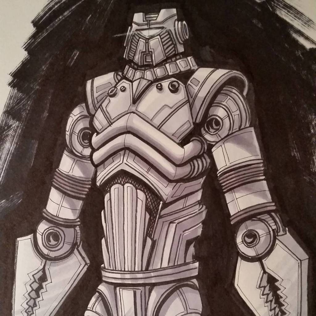 Real Steel Robots Drawing