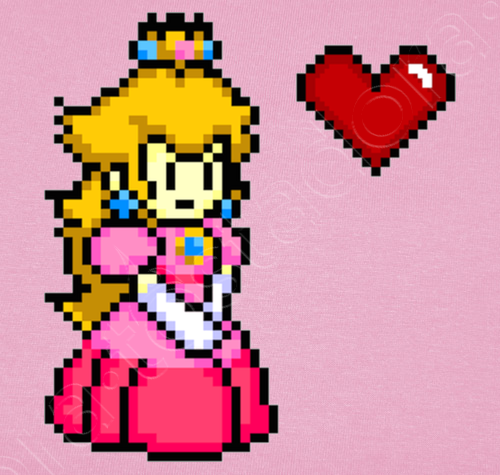 8 Bit Princess Toadstool