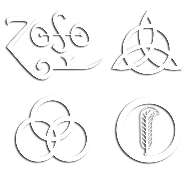 Led Zeppelin Symbols