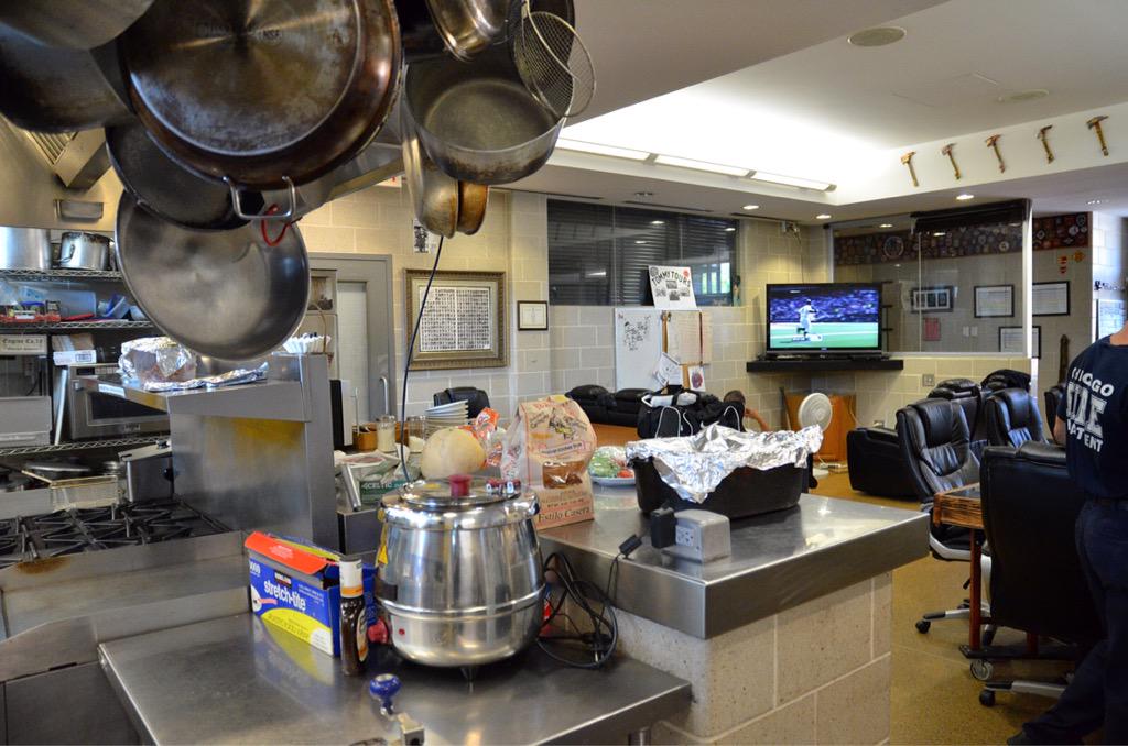 Inside @chicagofire station 18 (aka 51) where @nbcchicagofire is shot ...