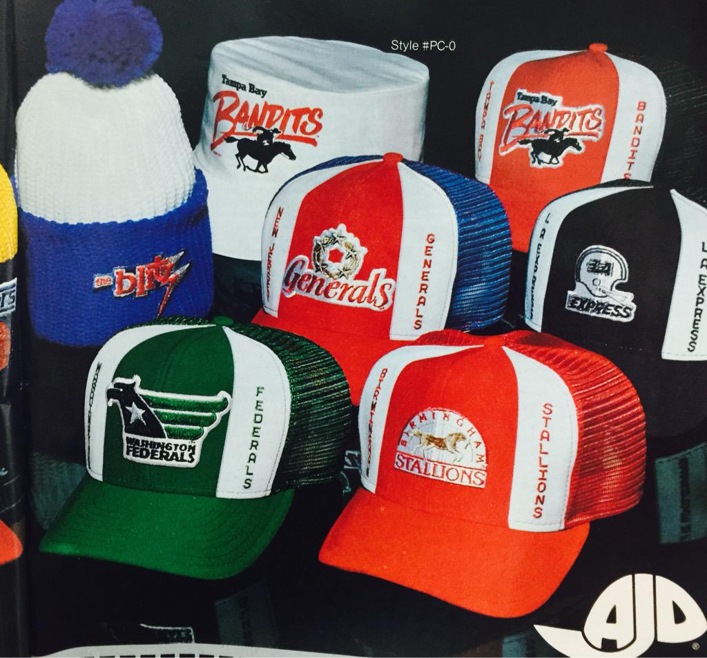 USFL hats ahead of the 1984 season classic | Darren Rovell | Scoopnest