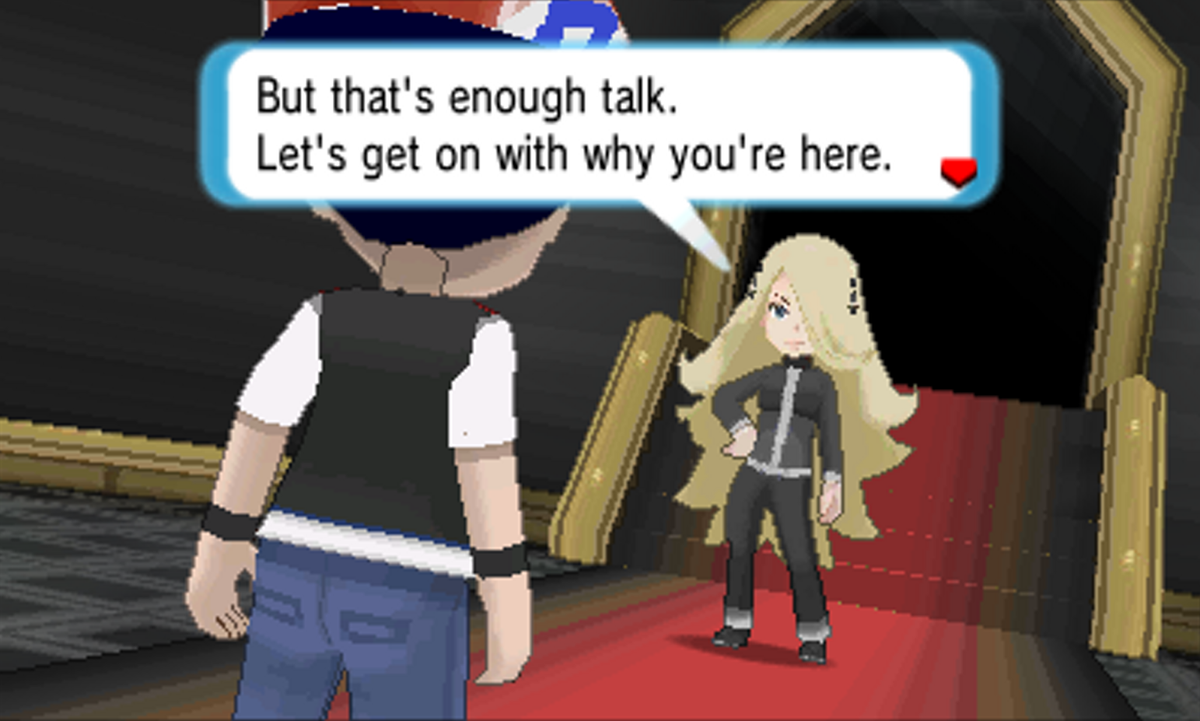 Pokemon Champion Cynthia