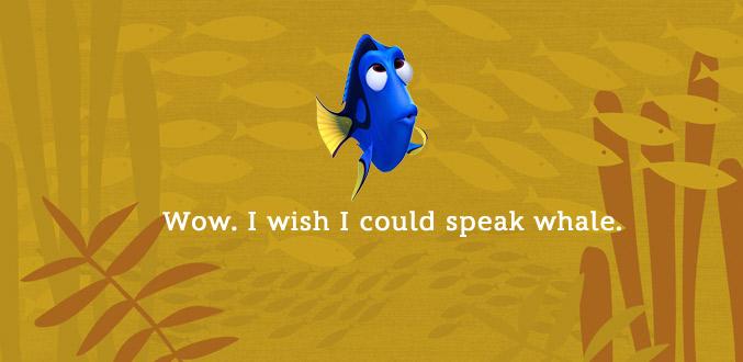 Dory Whale Quotes Finding Nemo Wikipedia