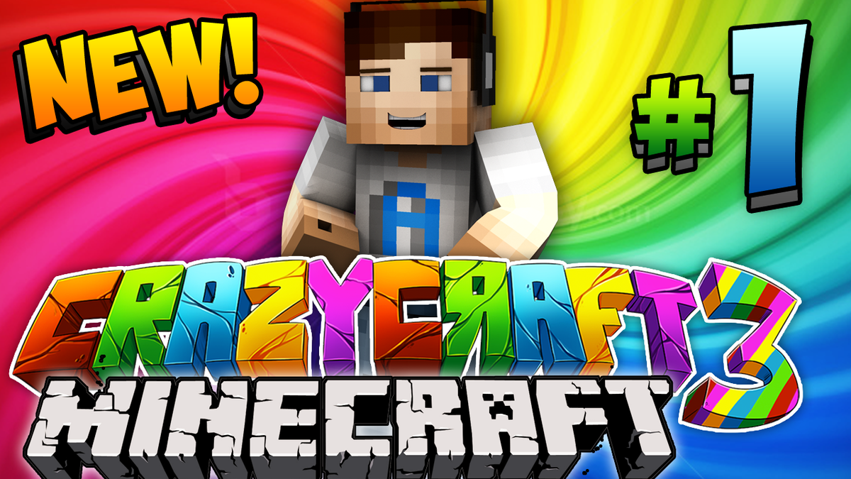 Minecraft crazy craft 3.0 (ep 1) - "new adventure!" w/ ali-a: via ...