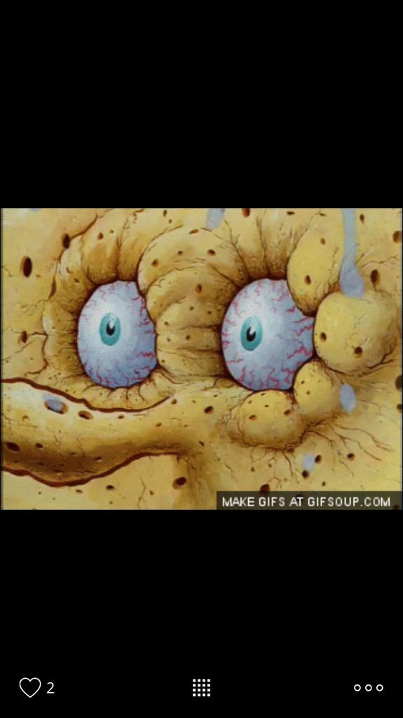 Spongebob Dry Eyes