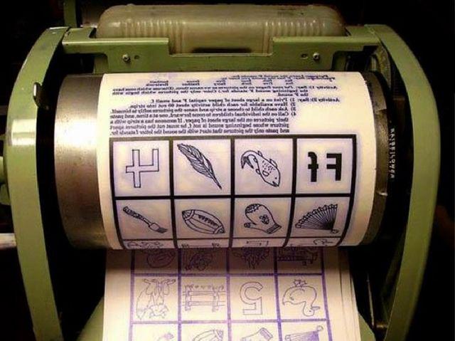 Pam Thomas: Pam Thomas pointed out it was the Ditto machine that used ...