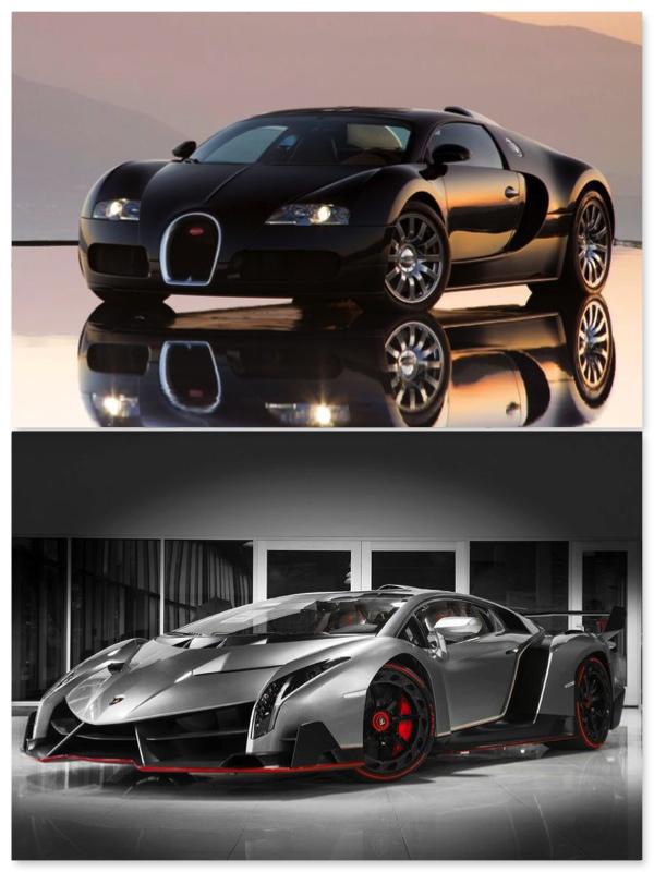 Lamborghini Veneno Bugatti Veyron Taking Delivery Of The Lamborghini