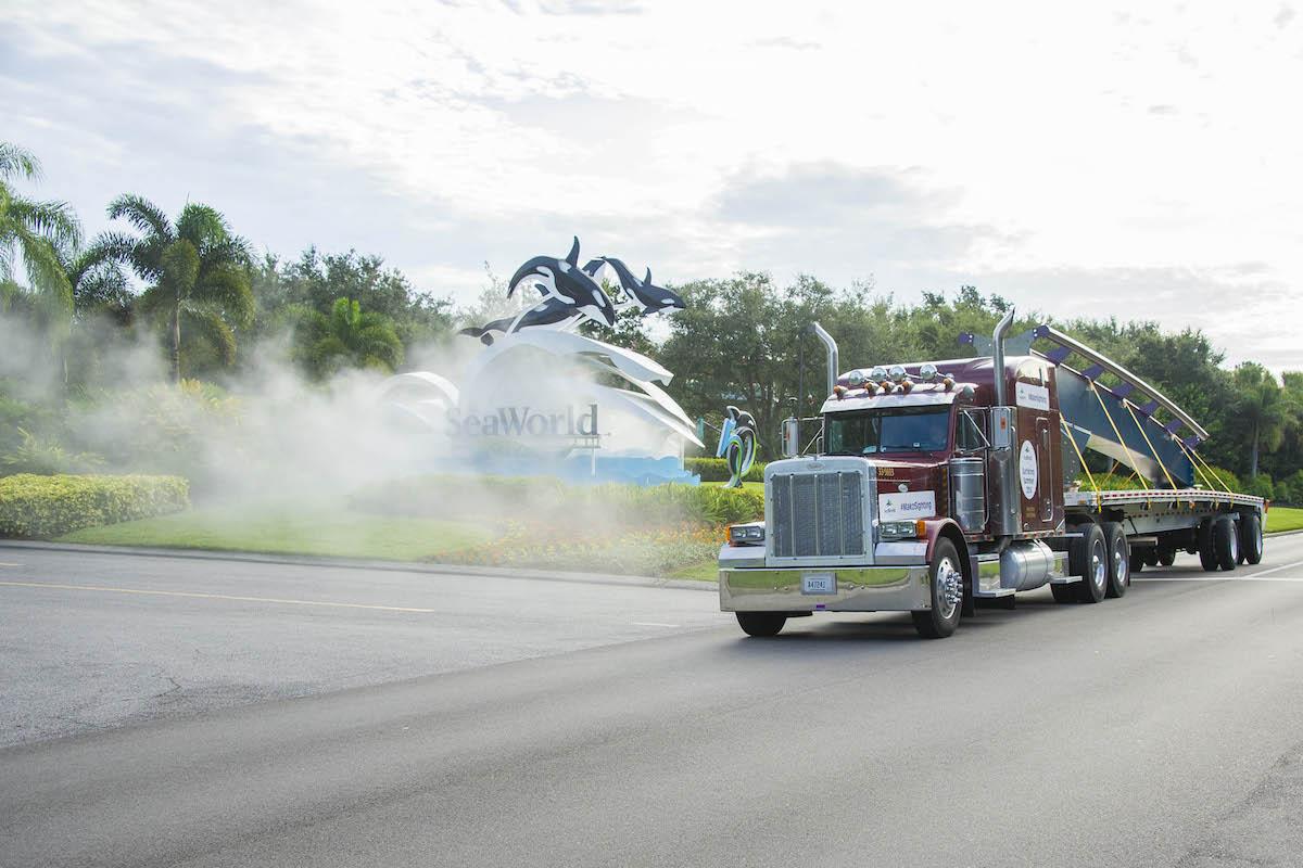 Mako Track Arrives at Sea World Orlando! | Theme Parks and Travels