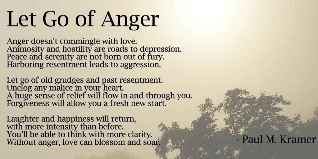 Letting Go Of Anger Quotes