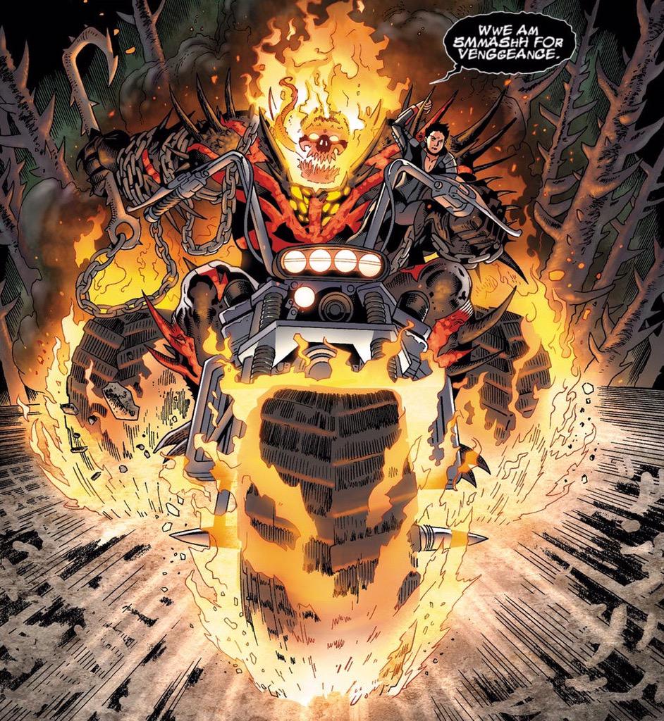 Ghost Rider Vs Superman
