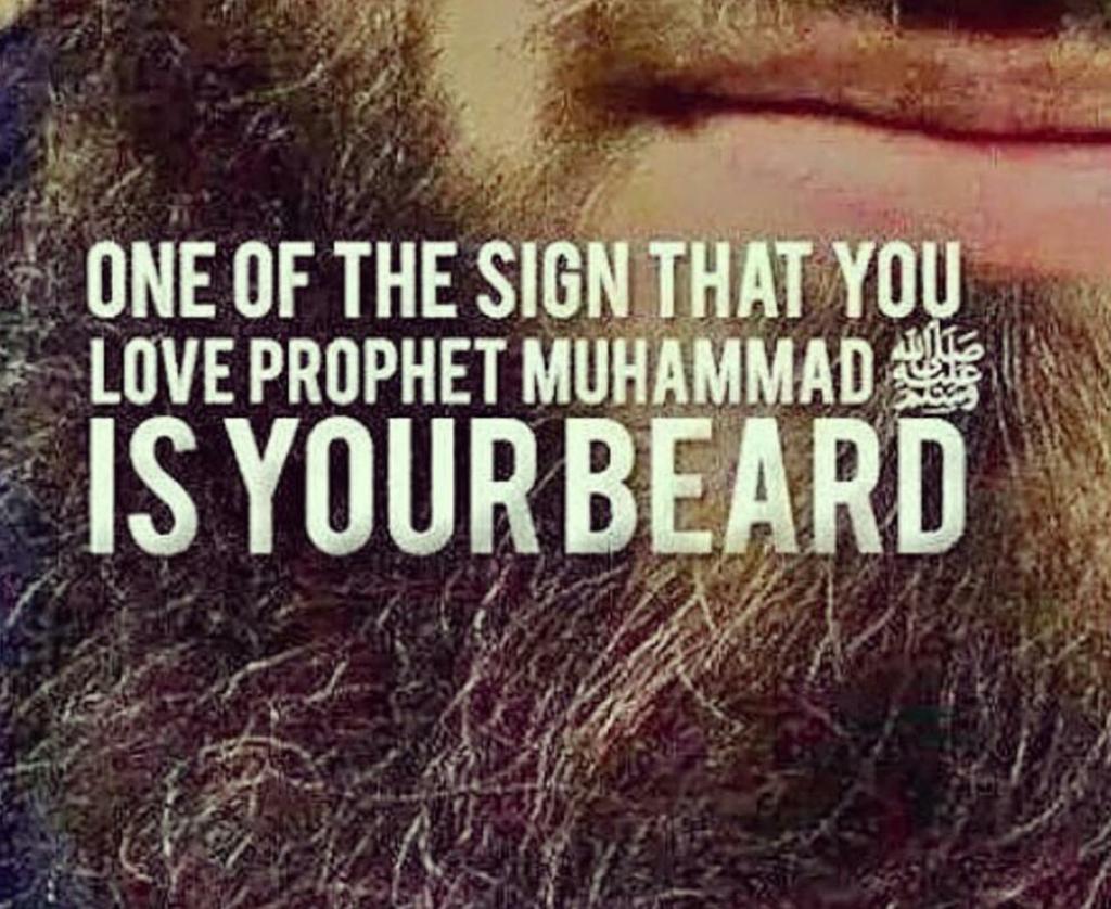Prophet Muhammad Beard
