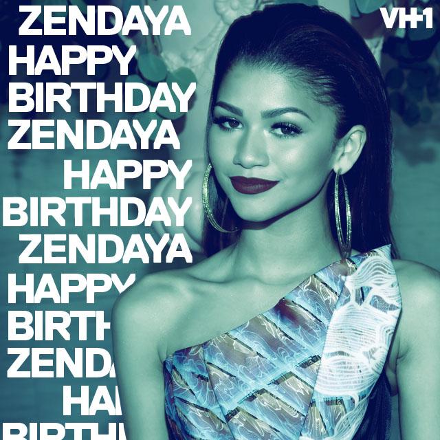 Zendayas Birthday Celebration Happybday To