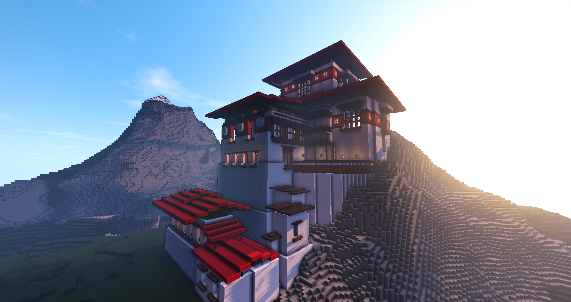 Minecraft Mountain House Designs ⛏ Minecraft Ultimate Mountain House