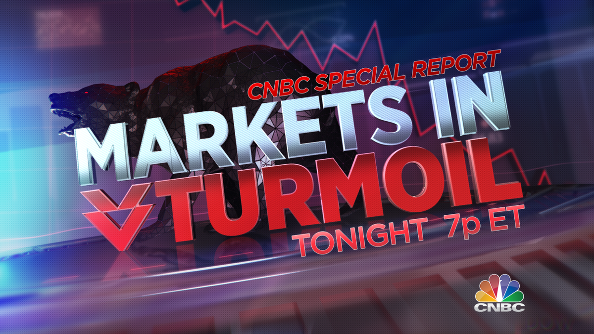 7p ET tonight » CNBC Special: Markets In Turmoil. Full analysis of ...