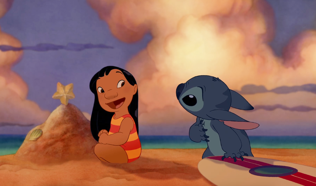 Lilo And Stitch Beach Scene