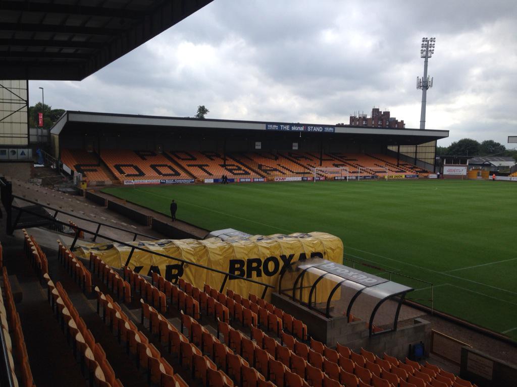 MATCH DAY: Here's a peak inside the ground! drfc | Doncaster Rovers FC ...
