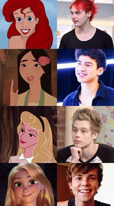 One Direction Disney Look Alikes