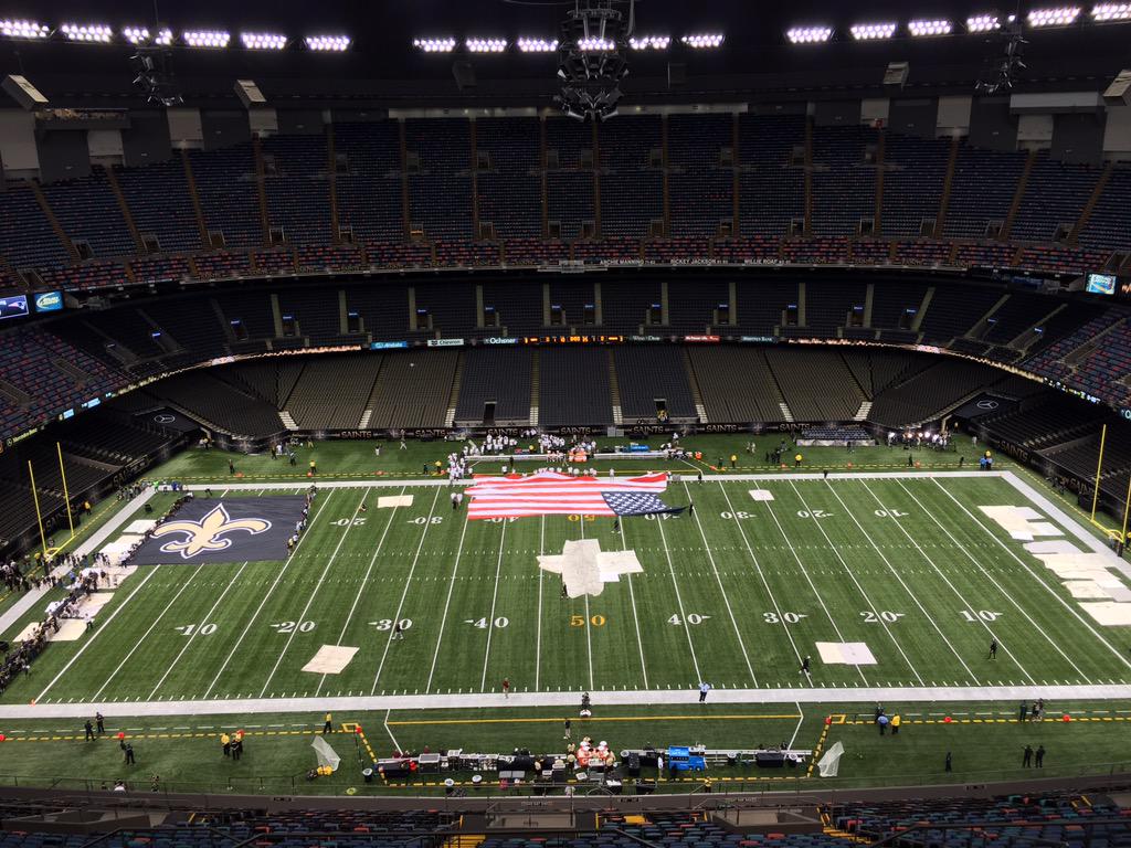 Mercedes Benz Superdome Inside