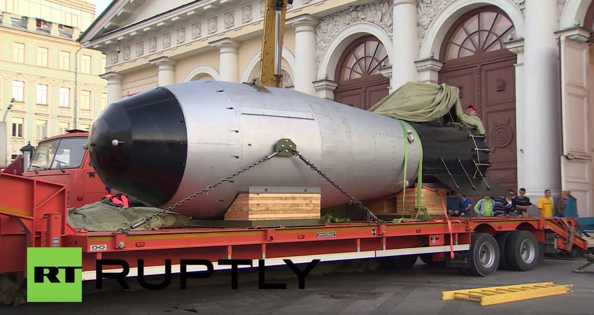 In Moscow Russia will show replica of "The Tsar Bomba" most powerful thermonuclear bomb ever ...