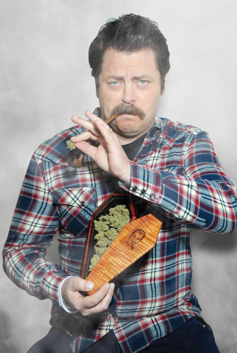 Nick Offerman Weed