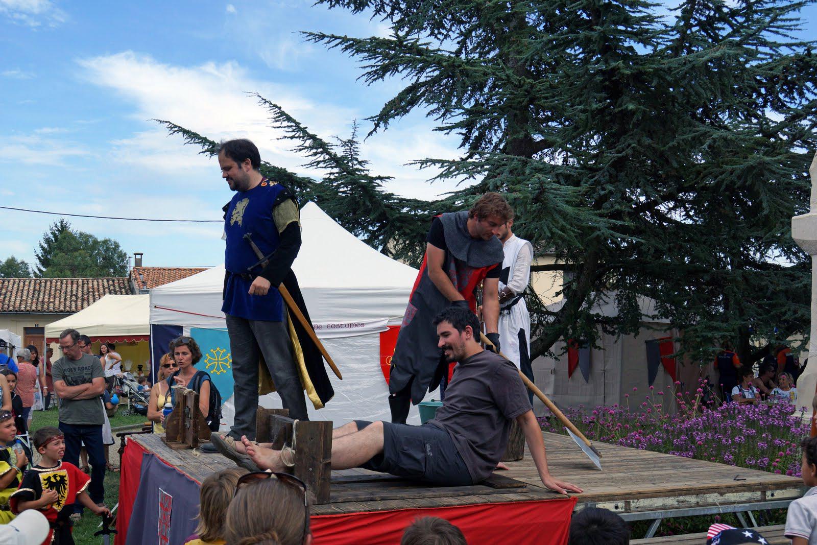 Medieval Foot Stocks