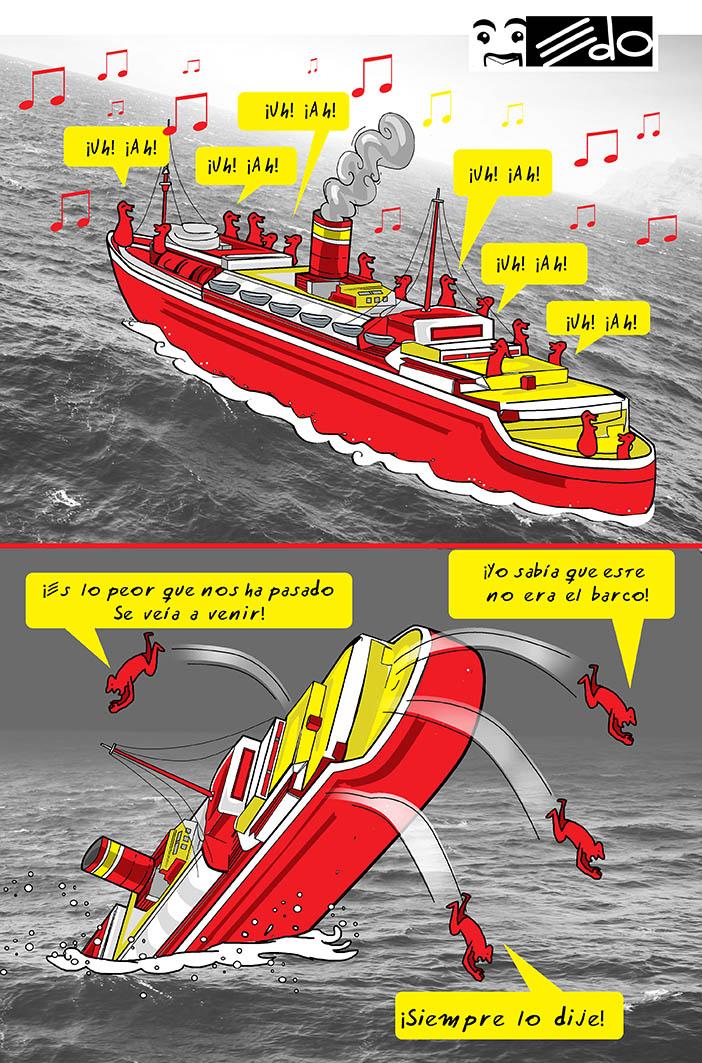 Caricatura EDO: El barco | EDO | Scoopnest