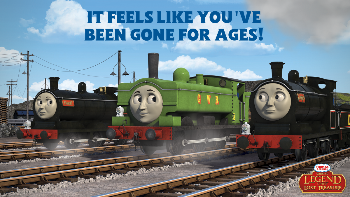 Thomas And Friends Donald And Douglas Blue